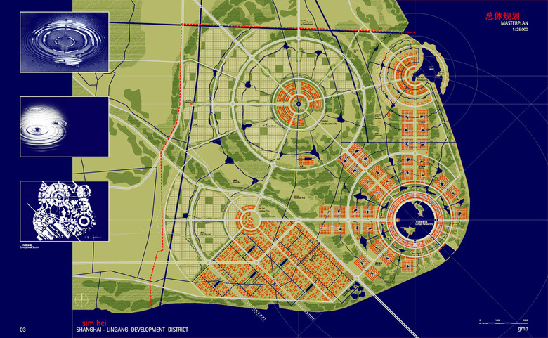 Lingang New City gmp · Architekten von Gerkan, Marg und Partner